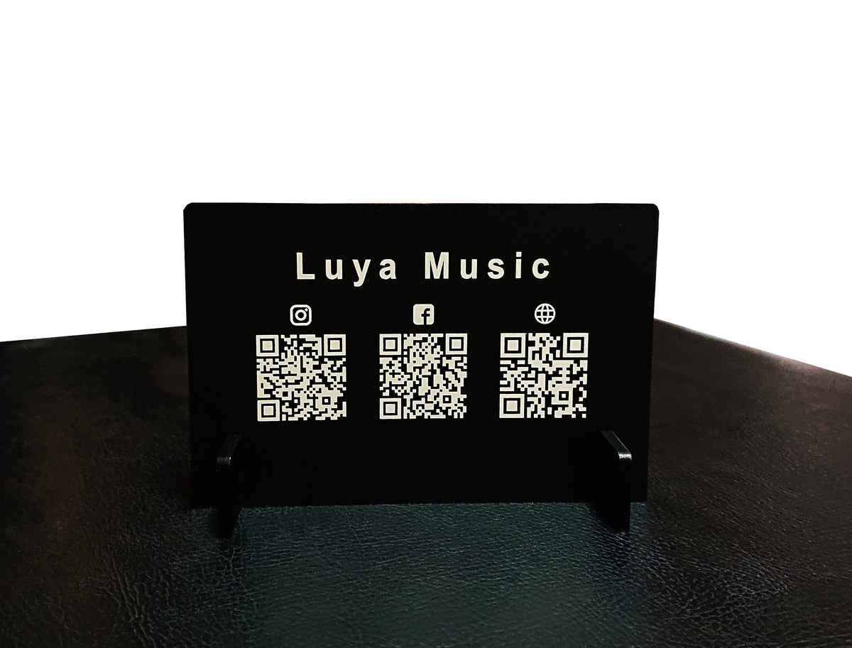 QR CODE TABLE SIGN- Brisbane laser cutting engraving etching – Smart ...